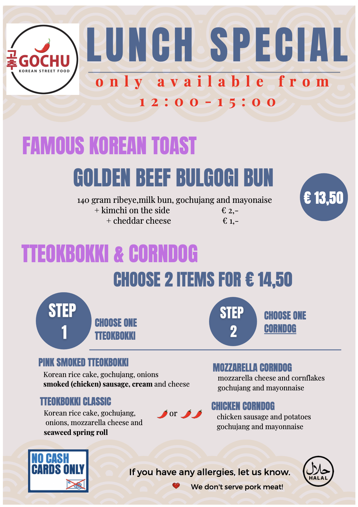 Menu – GoChu